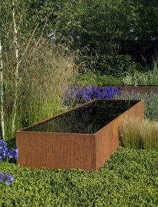 Corten Steel Pond · Garden Feature · Buy Metal Online