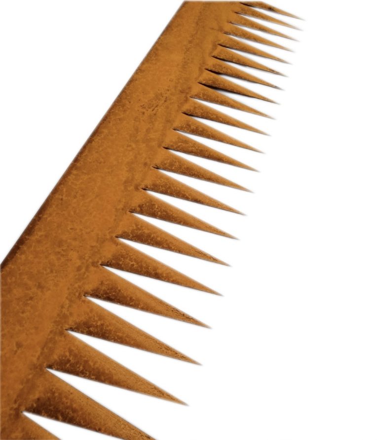 Interlocking Shark Tooth CorTen Steel Edging · Buy Metal Online
