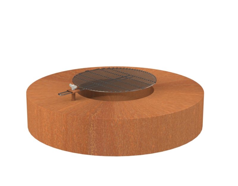 Corten Circular Fire Table • Buy Metal Online