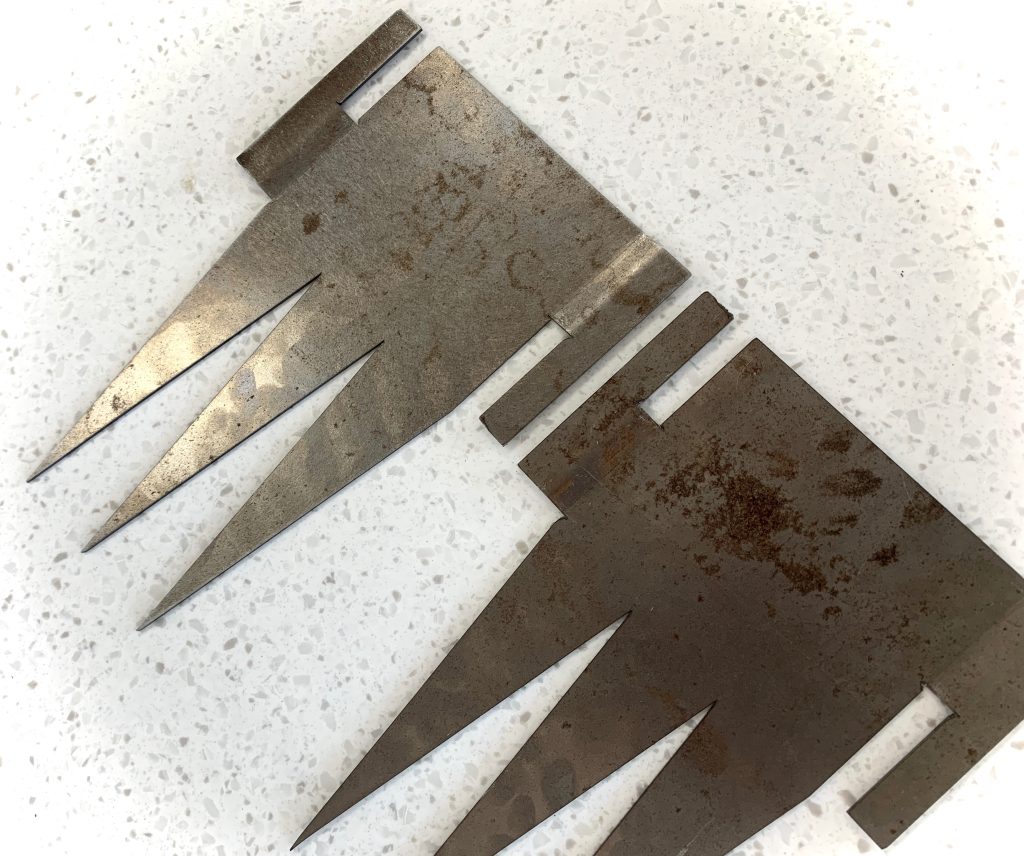 Interlocking Shark Tooth CorTen Steel Edging · Buy Metal Online